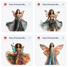 Magical Fairy Princess Model Overlays – Meg Bitton Productions