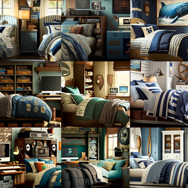 Teen Boys Rooms Digital Background Bundle – Meg Bitton Productions