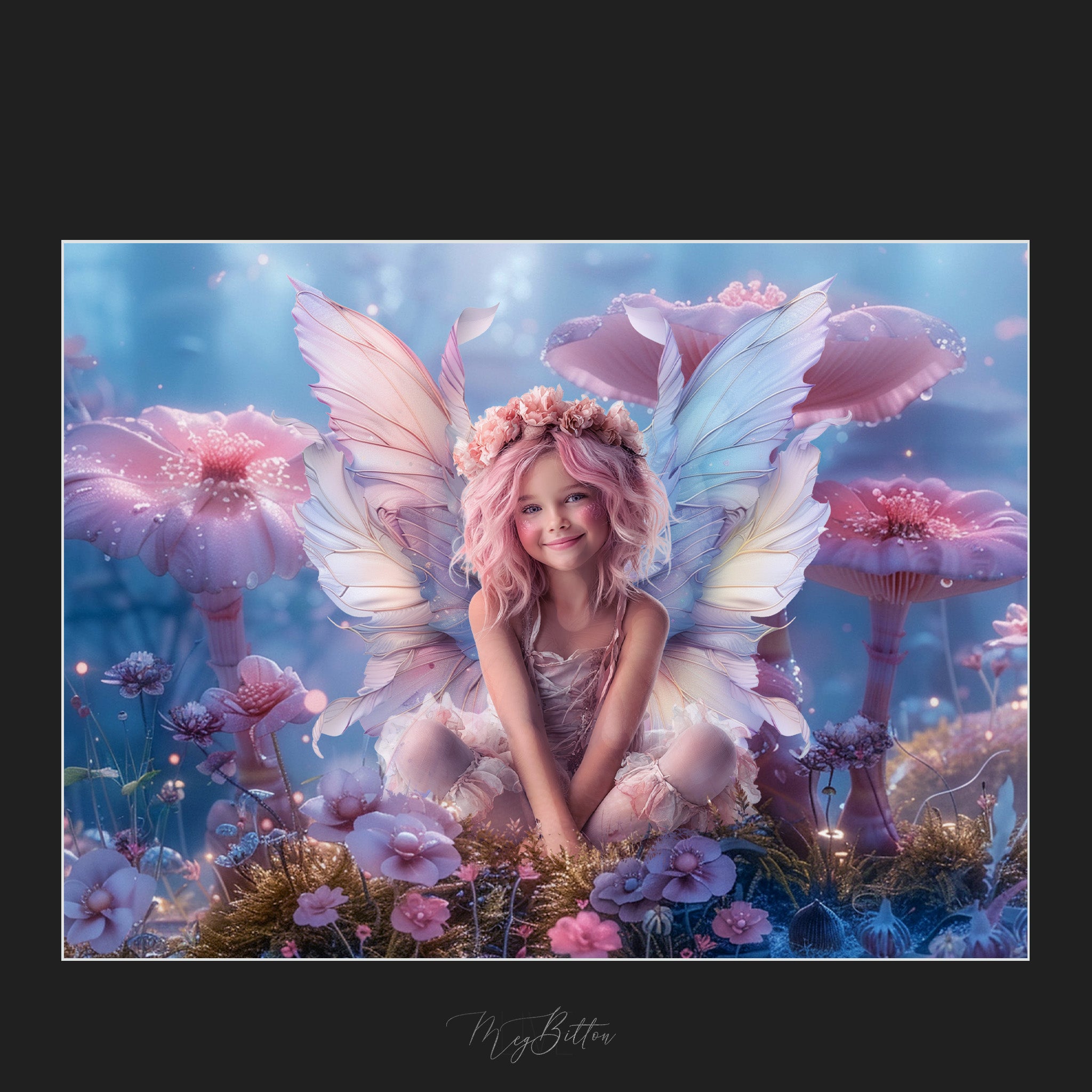 Magical Delicate Fairy Wings Overlays – Meg Bitton Productions